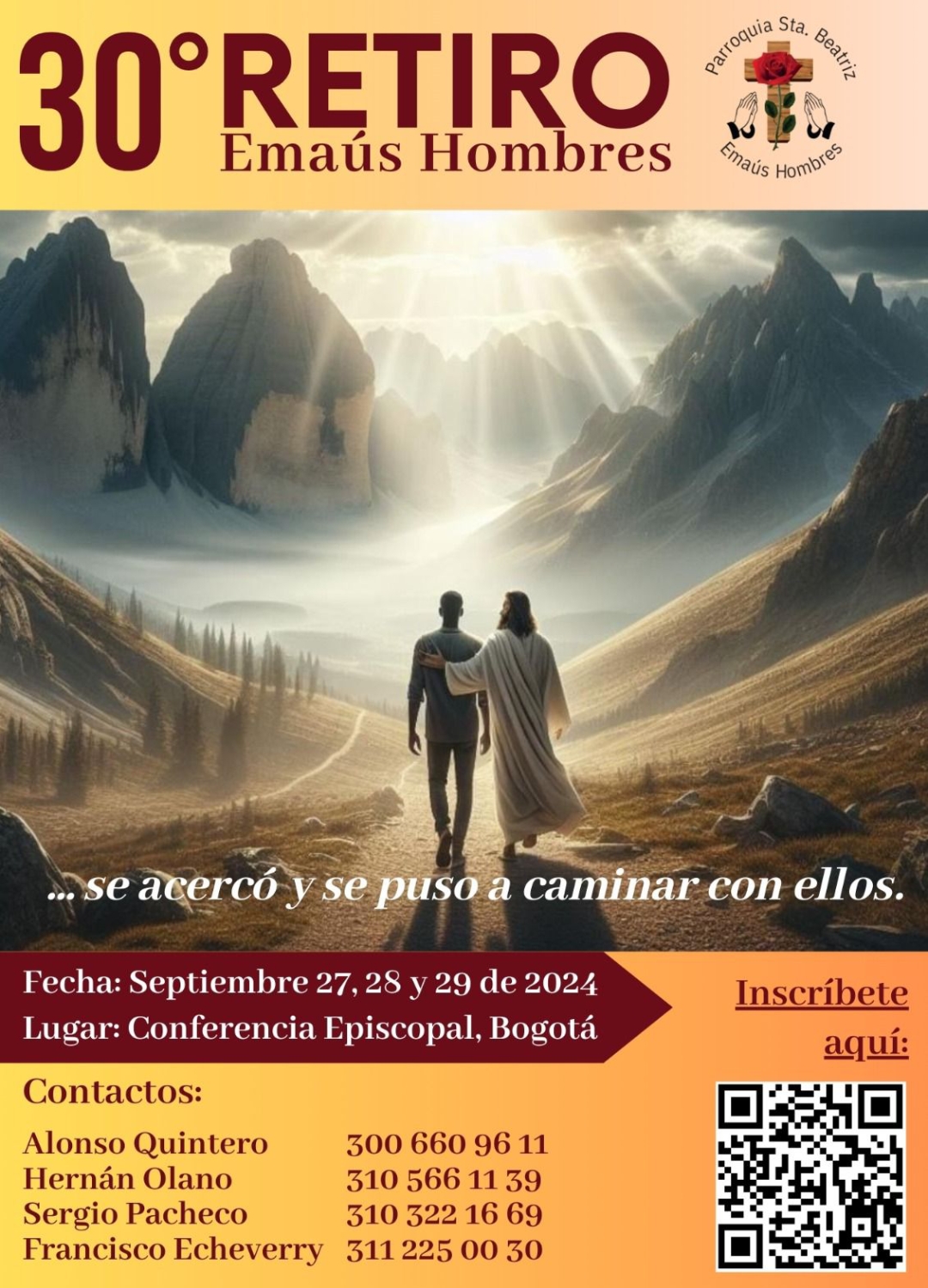Retiro Emaús Hombres | Arquidiócesis de Bogotá