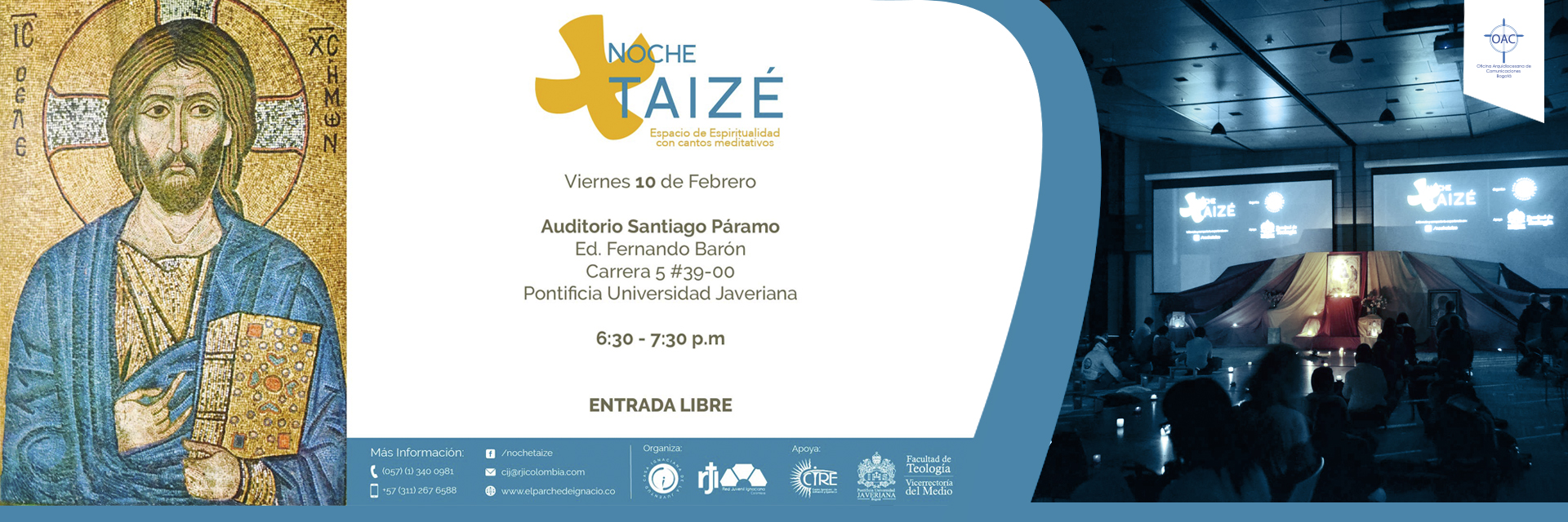 Experiencia de oración de Taizé | Arquidiócesis de Bogotá