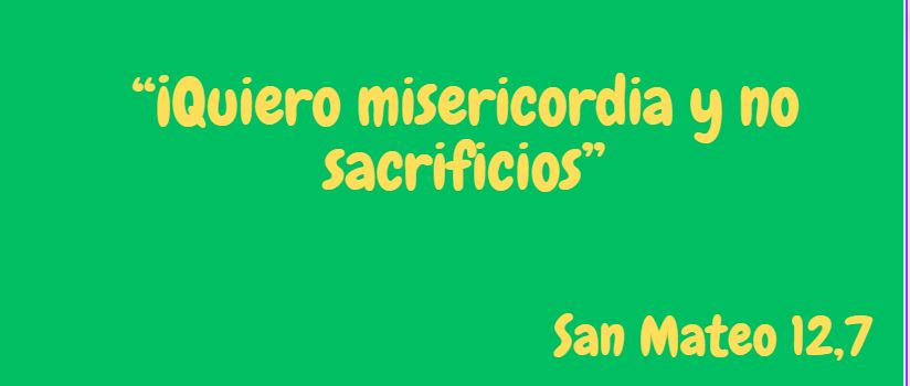 San Mateo 12,7 | Arquidiócesis de Bogotá