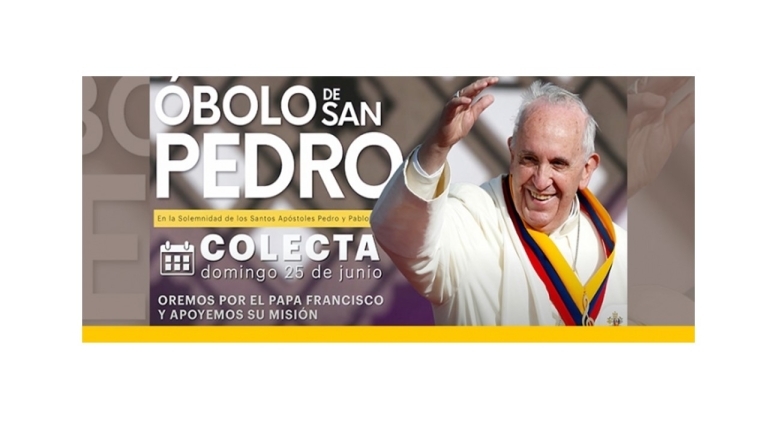 Campaña: Óbolo de San Pedro 2023 | Arquidiócesis de Bogotá